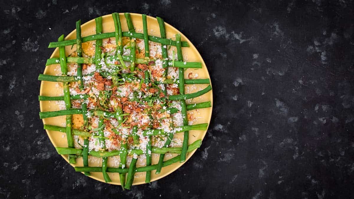 Salad of Snake Beans and Grated Coconut | The Sidesmith