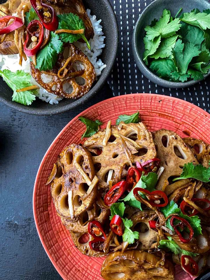Hot and Sour Stir Fried Lotus Root | The Sidesmith