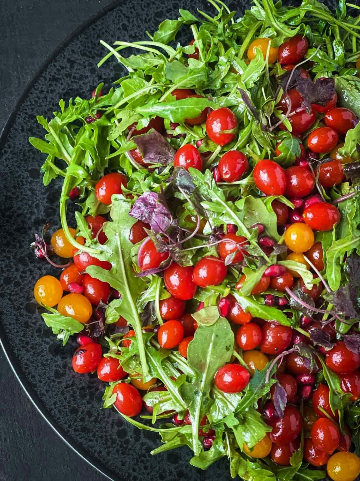 Tomberry Tomato Salad with Pomegranate | The Sidesmith