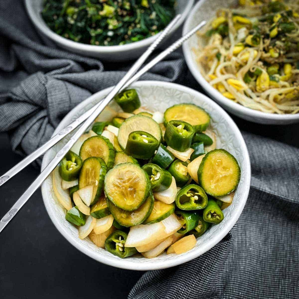 Korean Pickles in Soy Sauce - Jangajji (장아찌) | The Sidesmith