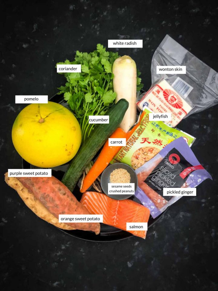 Yee Sang Recipe (Lou Sang) – Prosperity Toss Salad for Lunar New Year ...