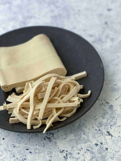 Spicy Chinese Tofu Skin Salad | The Sidesmith