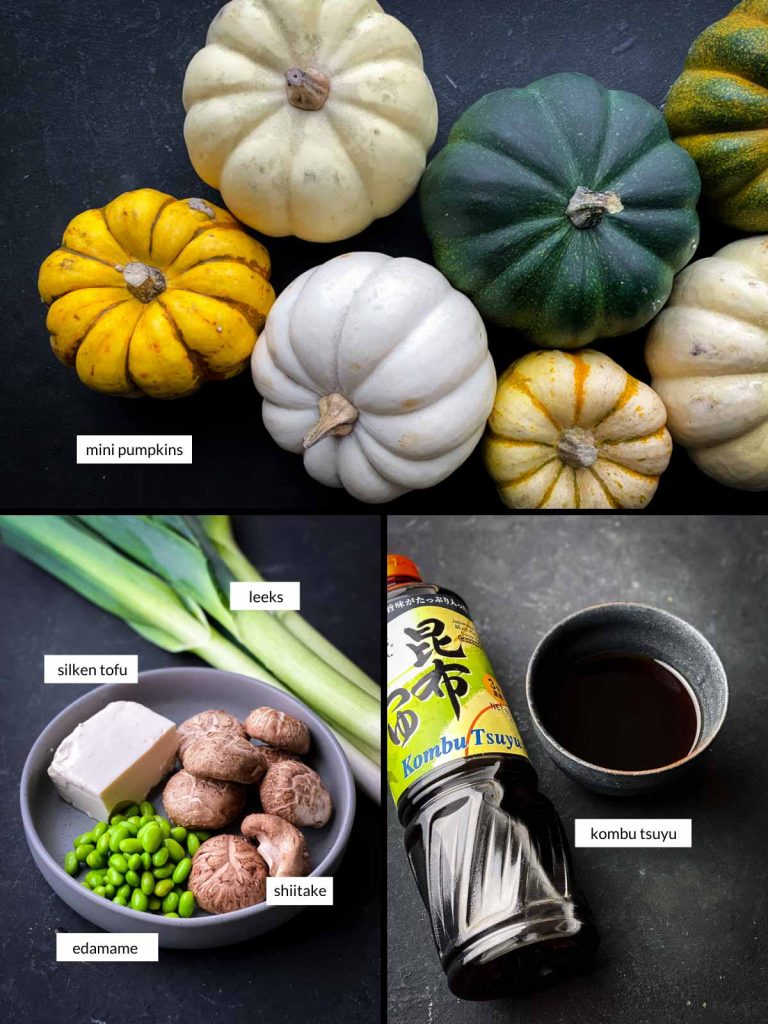 Baked Miniature Pumpkins with Shiitake | The Sidesmith
