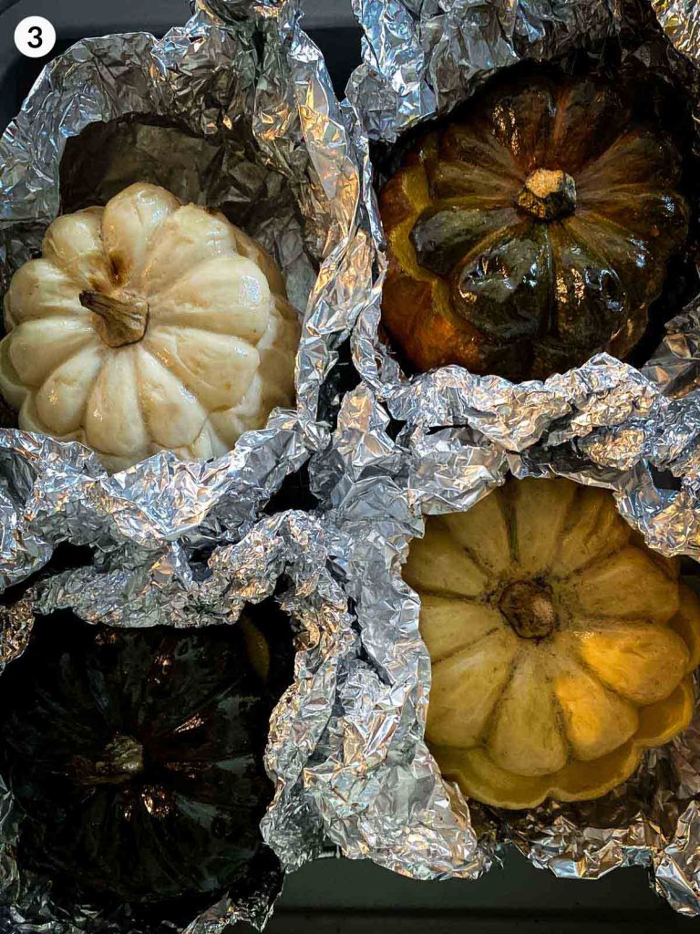 Baked Miniature Pumpkins with Shiitake | The Sidesmith