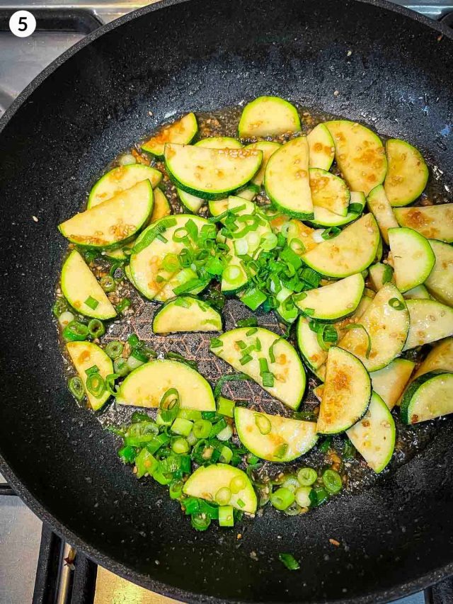 Korean Zucchini Side Dish - Hobak Bokkeum (호박 볶음) | The Sidesmith