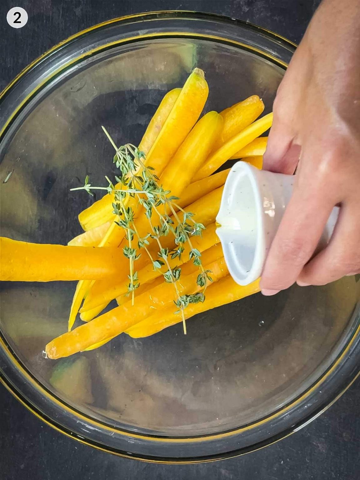Roasted Yellow Carrots with Black Garlic | The Sidesmith