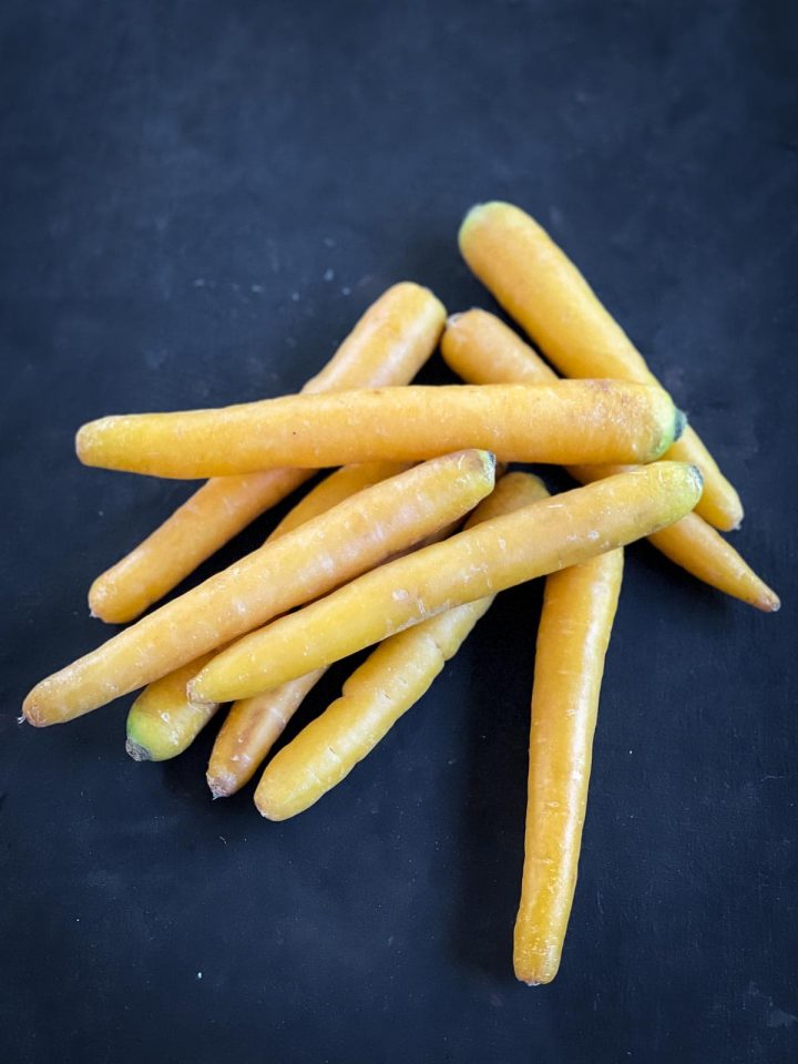 Roasted Yellow Carrots with Black Garlic | The Sidesmith