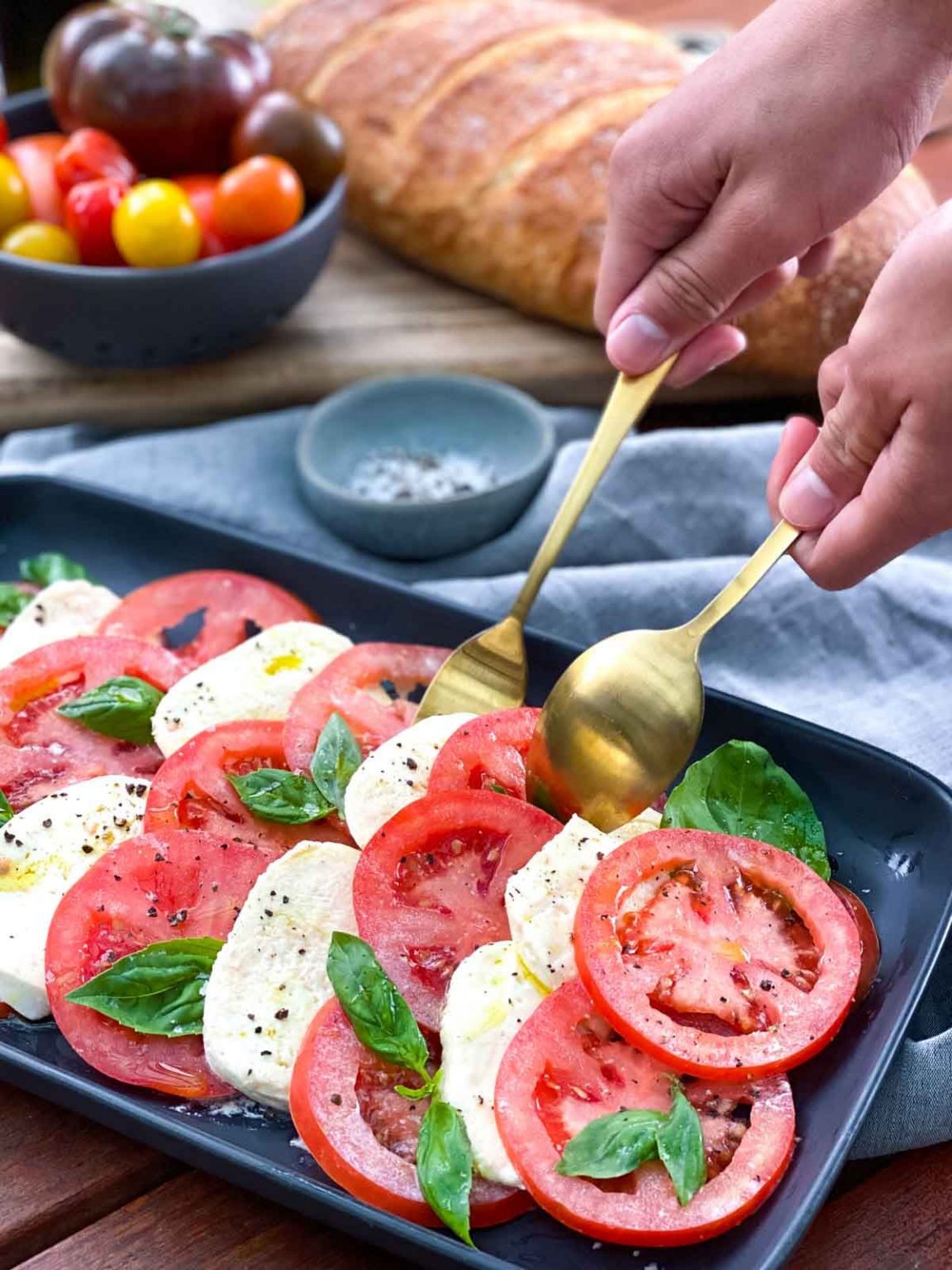 Classic Caprese Salad Recipe The Sidesmith