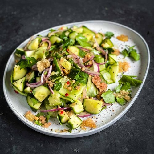 Cucumber Finger Lime Salad | The Sidesmith