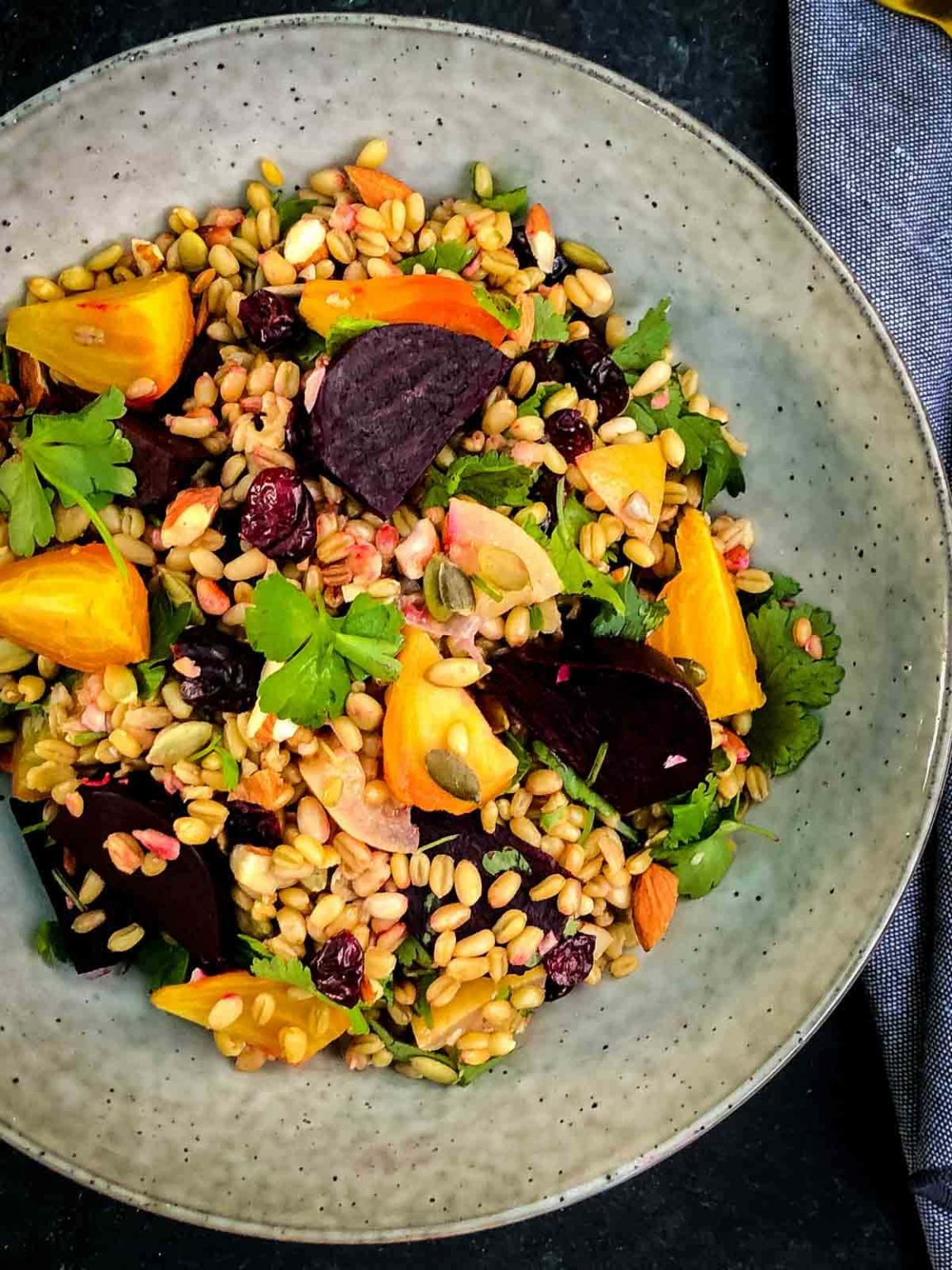 Freekeh Grain Salad with Preserved Lemons | The Sidesmith