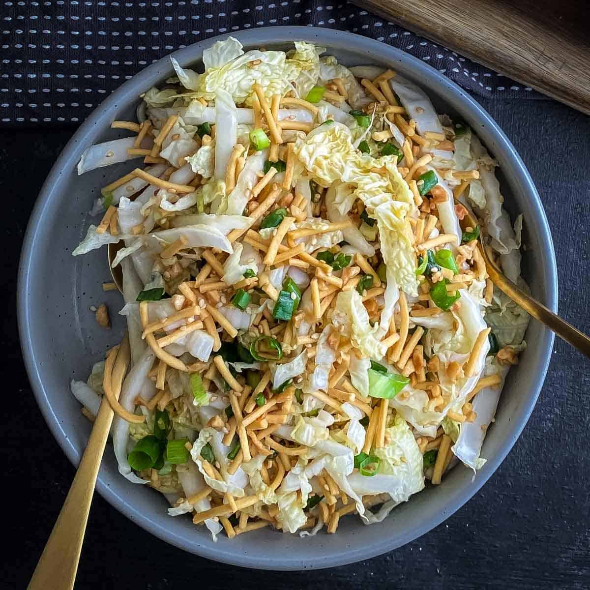 Crunchy Noodle Salad with Cabbage | The Sidesmith