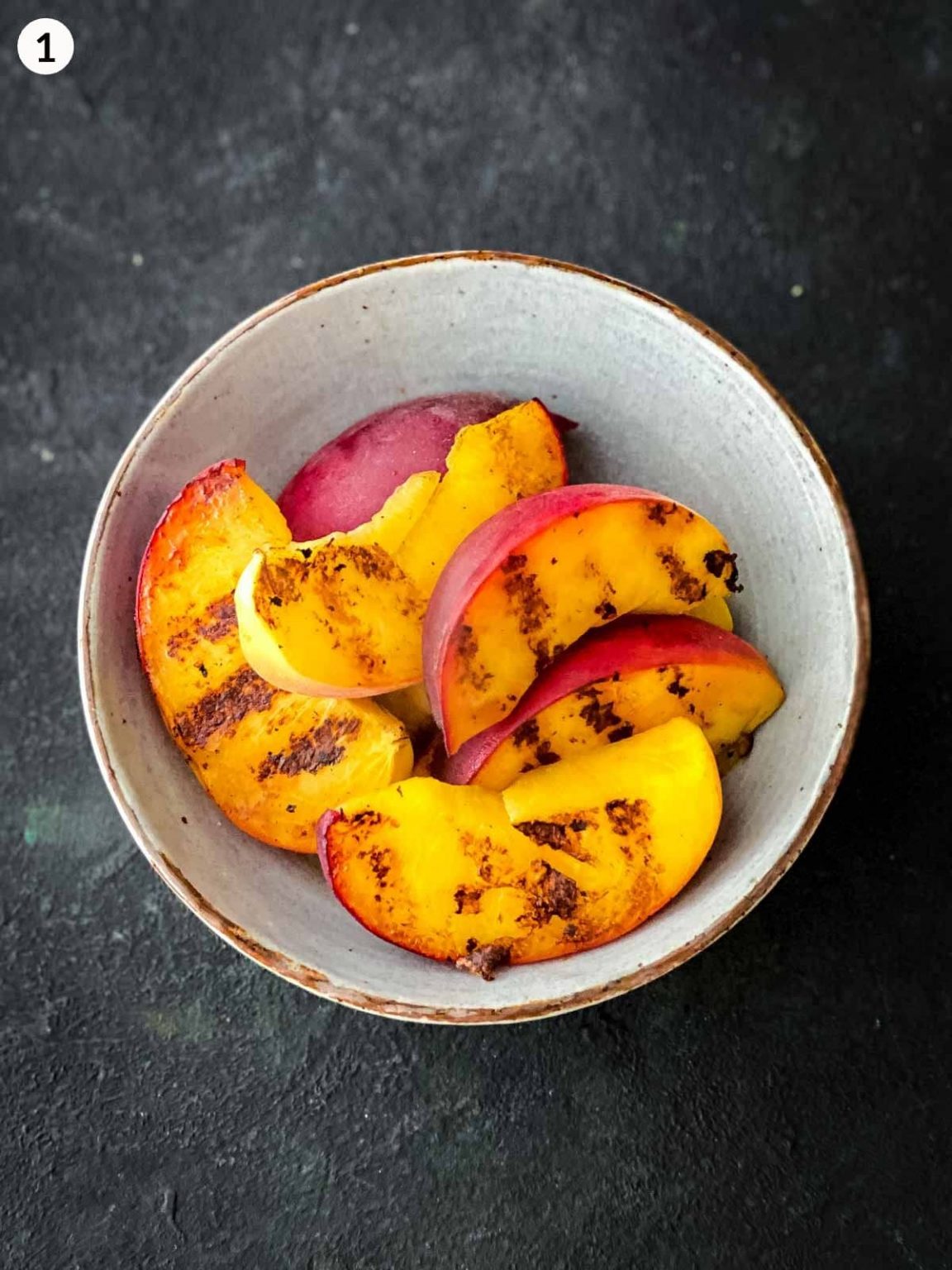 Grilled Peach Salad with Feta | The Sidesmith