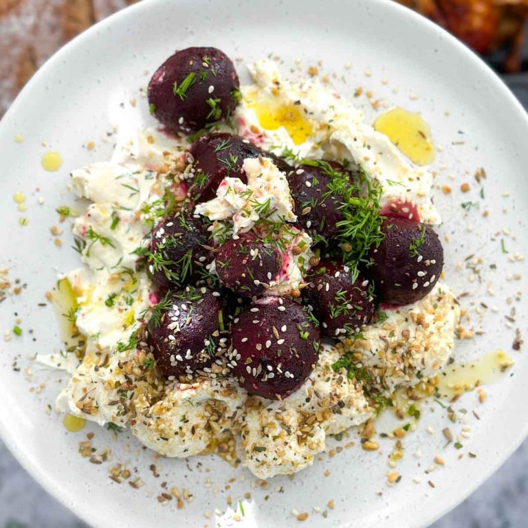 Baby Beets with Labneh | The Sidesmith