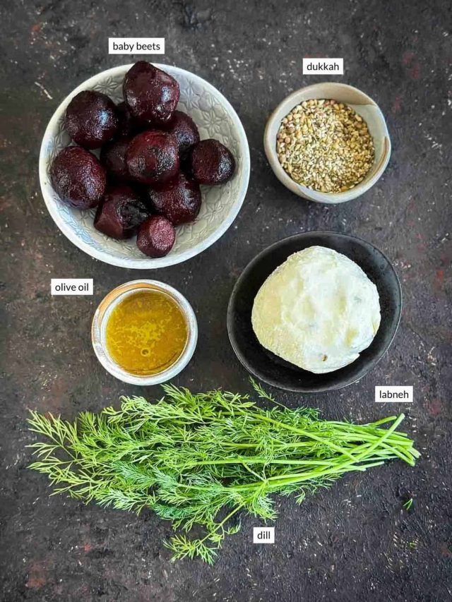 Baby Beets with Labneh | The Sidesmith
