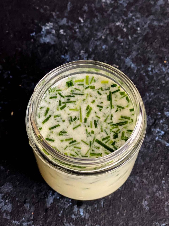 Creme Fraiche and Chives Dressing | The Sidesmith