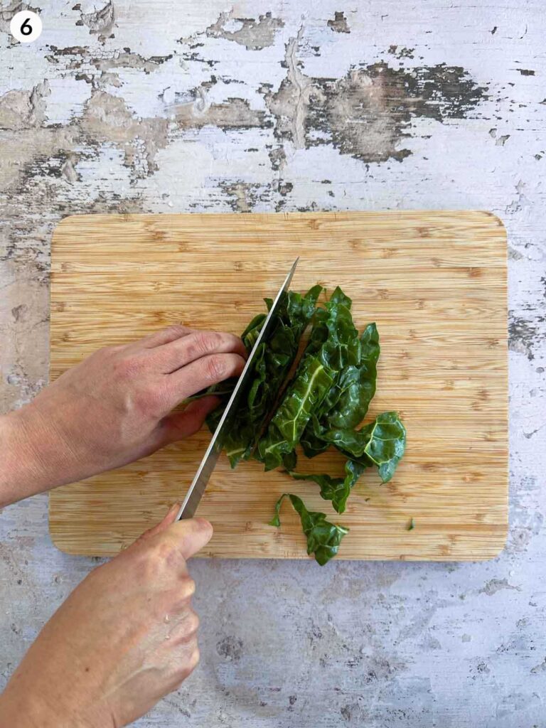 Sautéed Silverbeet with Peas | The Sidesmith