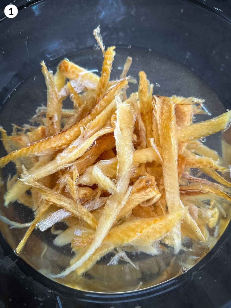 Korean Dried Pollock with Gochujang - Bugeopo Gochujang Muchim [북어포 고추장 ...