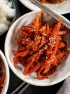 Korean Dried Pollock with Gochujang - Bugeopo Gochujang Muchim [북어포 고추장 ...