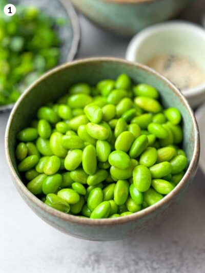 Cucumber Edamame Salad with Ginger Dressing | The Sidesmith