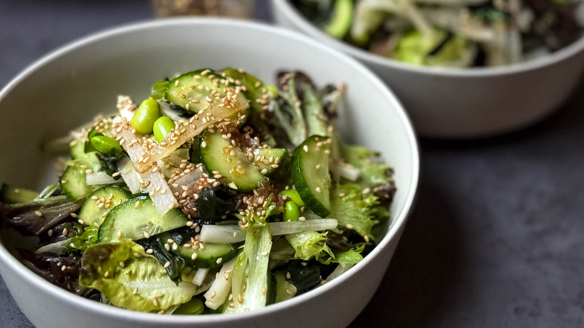 Wakame Salad Wakame Seaweed Salad Paleo, Whole30, Keto, Vegan