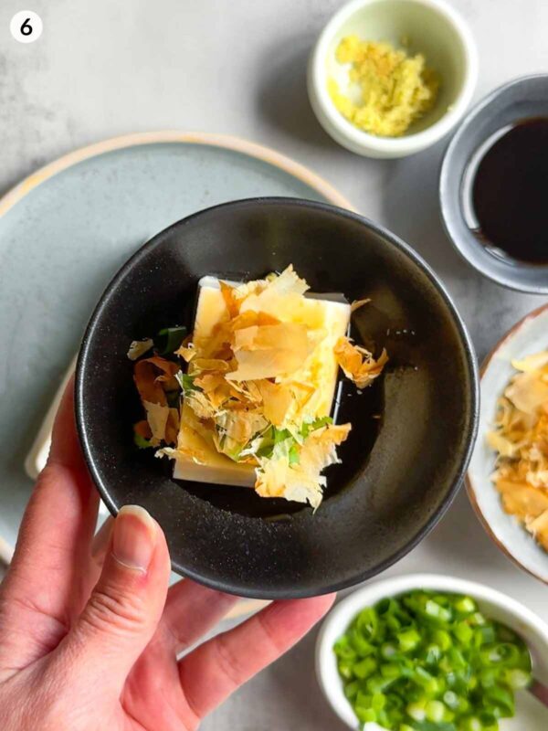 Hiyayakko Japanese Cold Tofu Side Dish | The Sidesmith