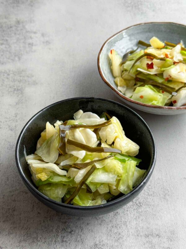 Japanese Pickled Cabbage (Tsukemono漬物) | The Sidesmith