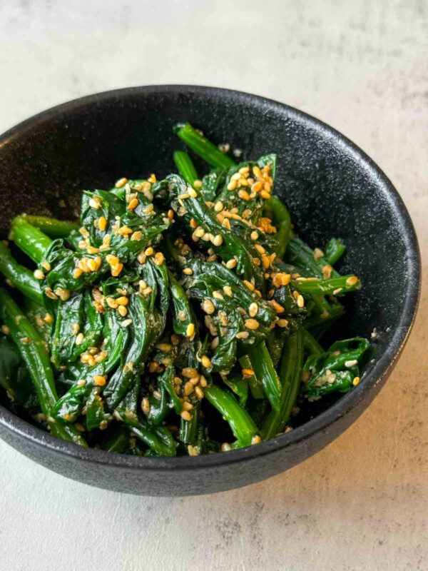 Japanese Spinach Salad (Horenso Goma-ae) – Simple, Nutty & Authentic ...