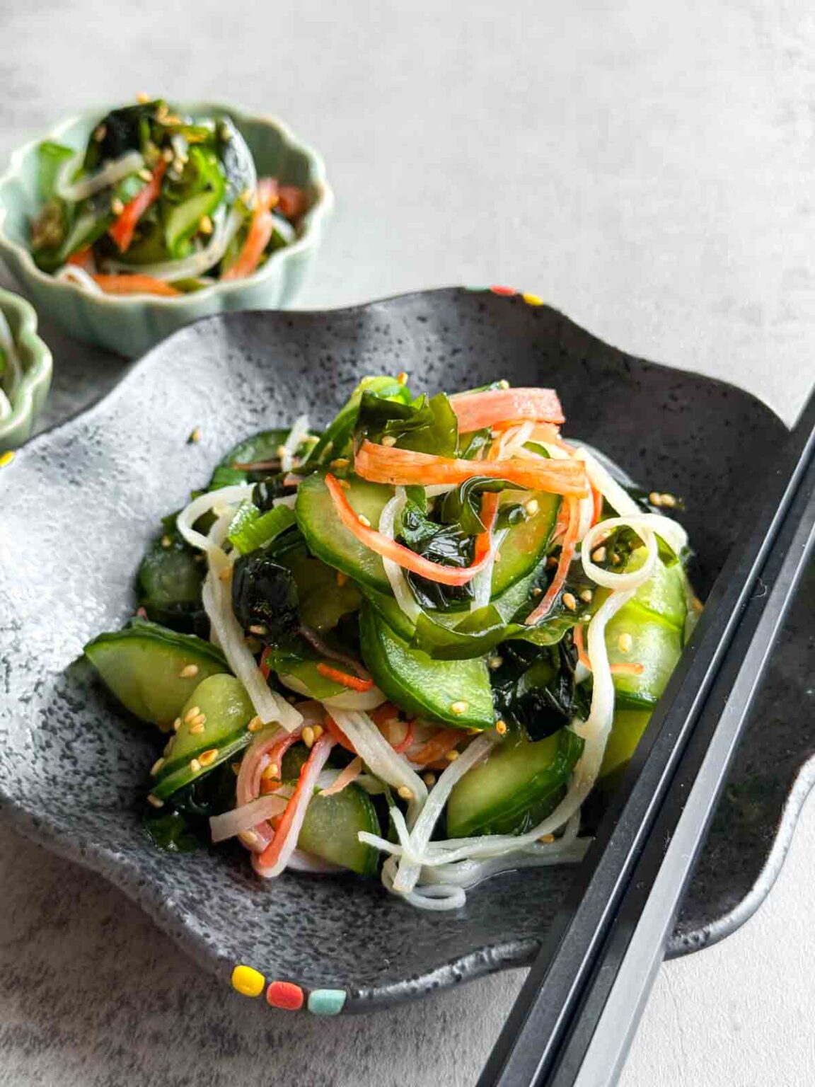 Cucumber Finger Lime Salad | The Sidesmith