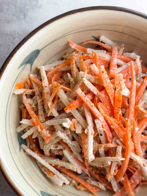 Japanese Burdock Root Salad (Gobo Salad ごぼうサラダ)- Nutty, Creamy & Umami ...