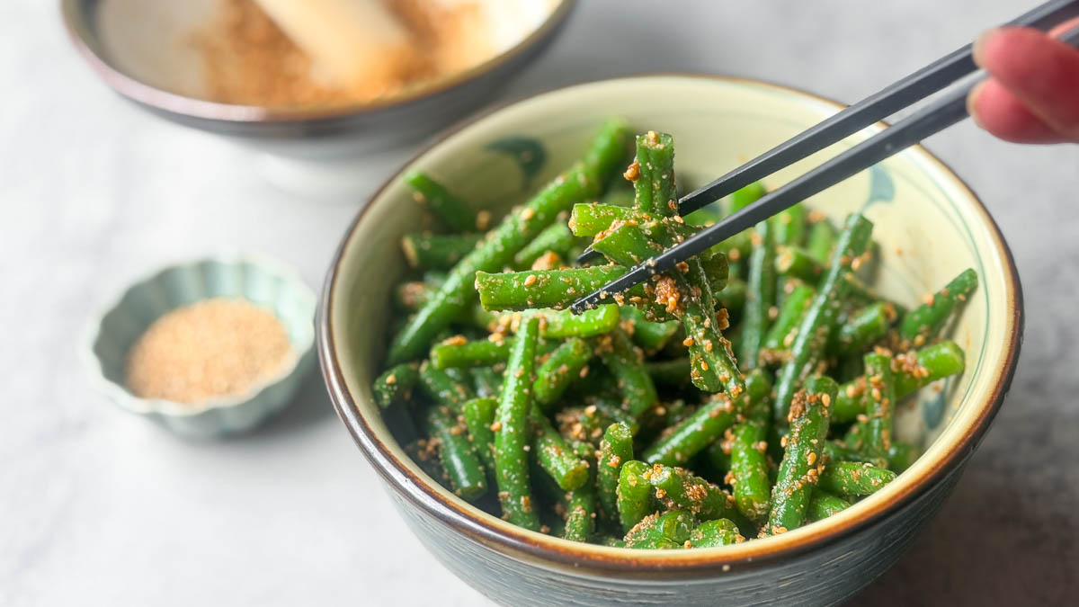 Japanese Sesame Green Beans (Goma-ae) – Simple, Authentic & Delicious ...